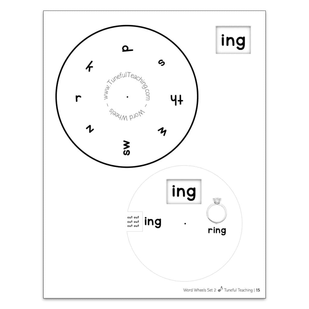 Word Wheels (Sets 1 & 2) - Tuneful Teaching